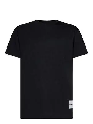 JIL SANDER Set Of 3 Short Sleeve T-shirts - Black