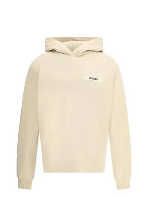 Jacquemus JACQUEMUS Hooded Sweatshirt Cream