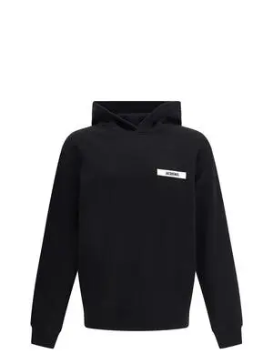 Jacquemus Hooded Sweatshirt - Black