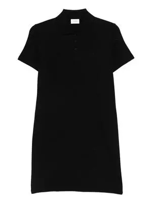 Saint Laurent Cotton Polo Dress - Multicolor