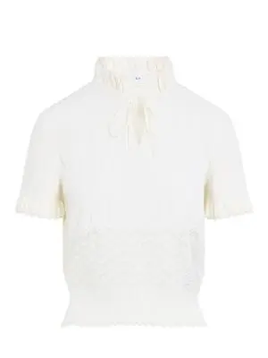 Alexander McQueen Lace Top - Multicolor