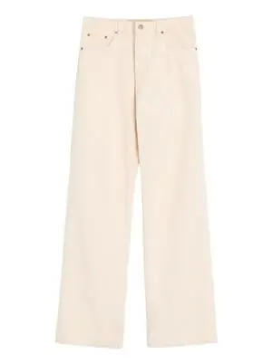 Valentino Garavani Cotton Straight-leg Jeans - Cream