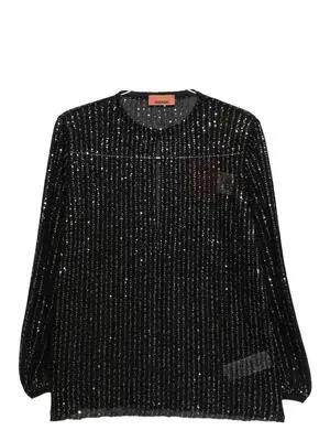 Missoni Sequin Embellished Cut-out Blouse - Multicolor