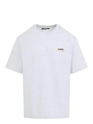 Jacquemus Le T-shirt Grosgrain T-shirt - Gray