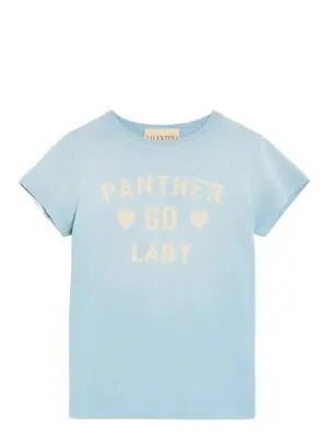 Valentino Garavani Panther Lady T-shirt - Blue