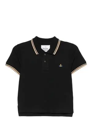 VIVIENNE WESTWOOD Mini Classic Polo Shirt - Black