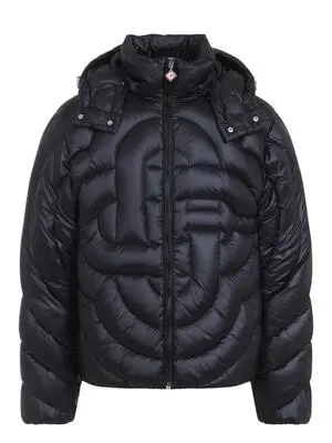 Casablanca Quilted Puffer Jacket - Black