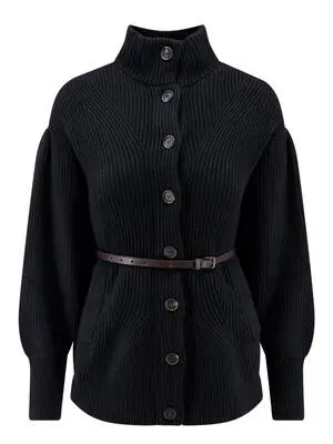 Brunello Cucinelli Wool, Cashmere And Silk Blend Cardigan - Multicolor