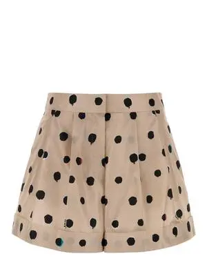 Fendi Printed Taffeta Shorts - Multicolor