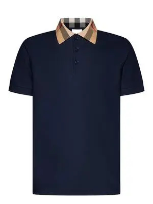 Burberry Polo In Cotone - Multicolor