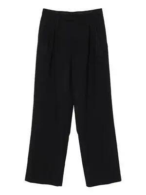 Dries Van Noten Trousers Tailored Trousers - Black