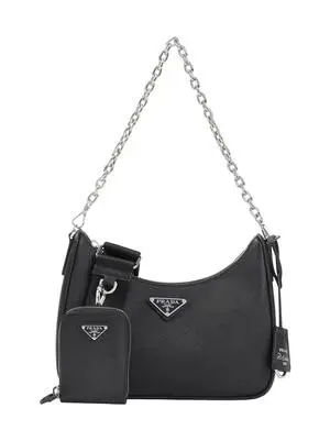 Prada Prada Bandoliera Shoulder Bag Women Black
