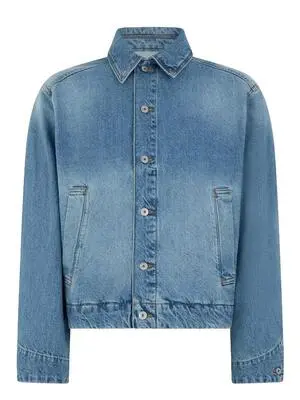 Jacquemus Faded Denim Jacket - Blue
