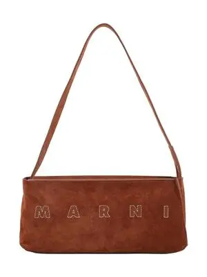 Marni Museo Hobo Pochette - Brown