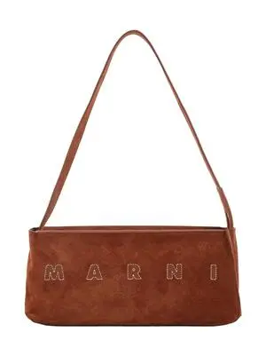 Marni MARNI Museo Hobo Pochette Brown