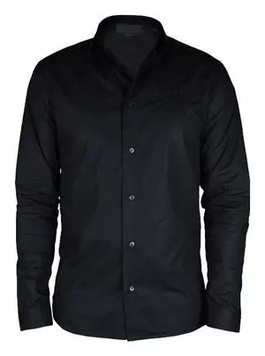 Philipp Plein Gold Cut Ls Skull Shirt - Black