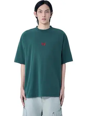 Balenciaga Medium Fit T-shirt - Green