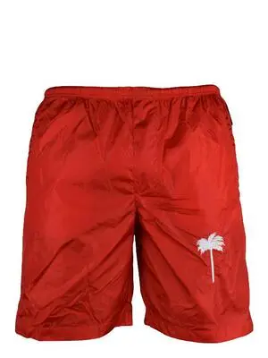 Palm Angels Palm Angels Men Swim Shorts Red