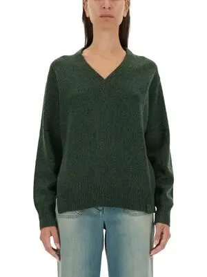 Victoria Beckham Wool Jersey - Green