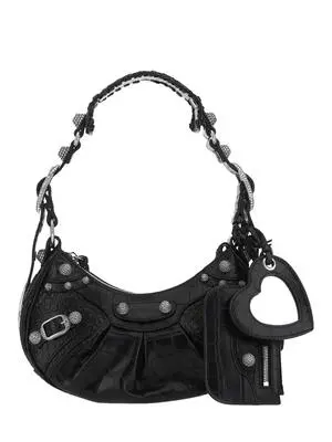 Balenciaga Leather Le Cagole Xs Shoulder Bag - Black