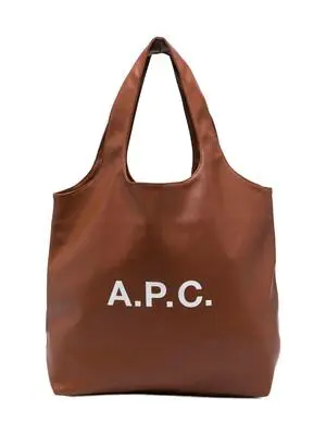 A.p.c. Ninon Tote Bag - Brown