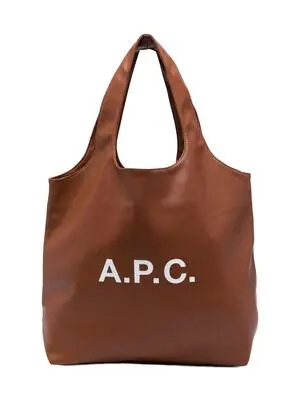 A.p.c. Ninon Tote Bag - Brown