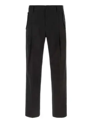 Dolce & Gabbana Stretch Cotton Pant - Black