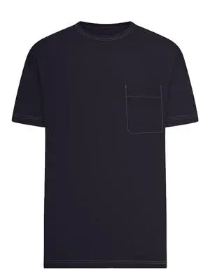 LEMAIRE Short-sleeved Boxy T-shirt In Heavy Jersey - Multicolor
