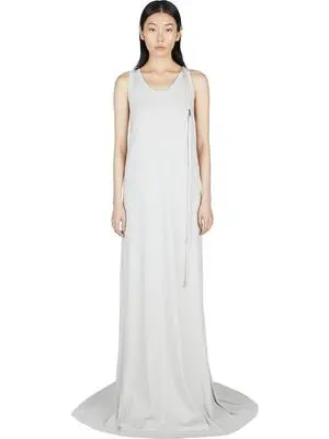 ANN DEMEULEMEESTER ANN DEMEULEMEESTER X-Long Flared Dress Gray