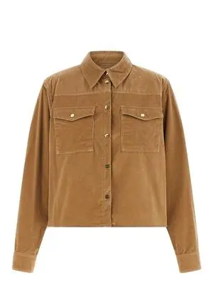 Max Mara Corduroy Overshirt - Cream