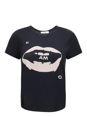 Fendi Jersey T-shirt - Black