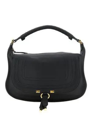 Chloé Marcie Shoulder Bag - Black