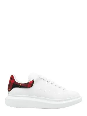Alexander McQueen Leather Low-top Sneakers - White