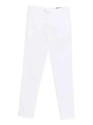 Kiton Buttoned Trousers - White