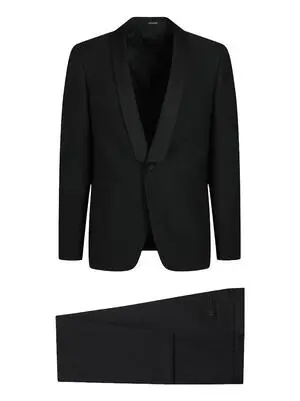 Tagliatore Abito Con Gilet - Black