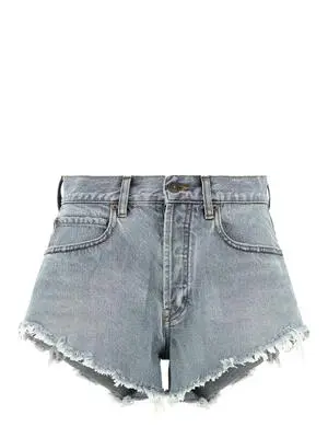 Balenciaga Denim Shorts - Blue