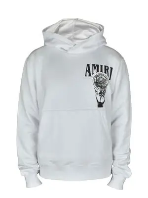 Amiri Crystal Ball Graphic Hoodie - White
