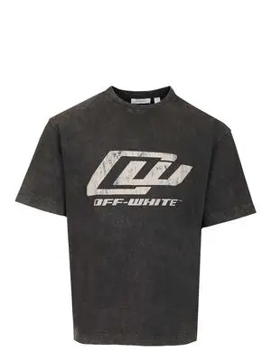 Off-White Racing Skate T-shirt - Black