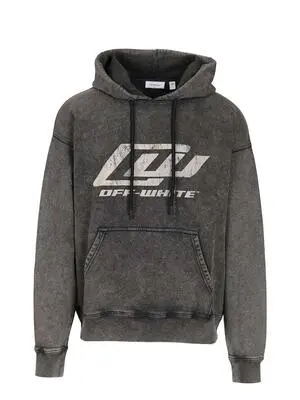 Off-White Racing Skate Hoodie - Black