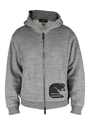 Dsquared2 Zip-up Hoodie - Gray