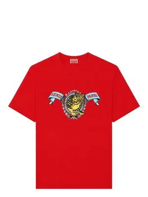 Kenzo T-shirt Jumping Tiger - Red