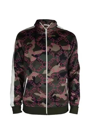 Valentino Garavani Camouflage Print Vest - Yellow