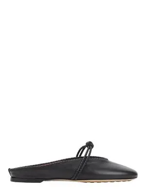 Bottega Veneta Rosa Mary-jane Ballerina - Black