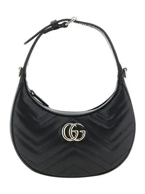 Gucci Gucci Women 'Gg Marmont' Small Shoulder Bag Black