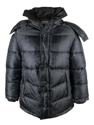 Balenciaga Polyester Down Jacket - Black