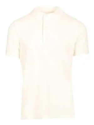 TOM FORD Cotton Piqué Polo Shirt - White
