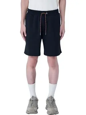 Moncler Drawstring Jersey Shorts - Black