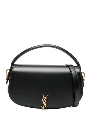 Saint Laurent Calfskin Shoulder Bag - Black