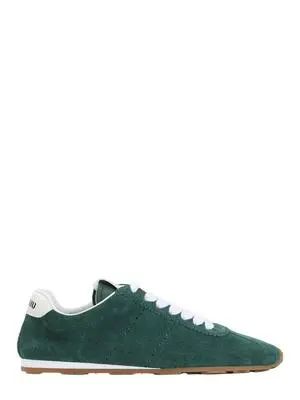 Miu Miu MIU MIU Suede Lace-Up Sneakers Multicolor