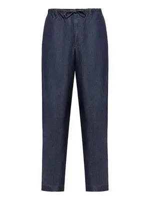 Dries Van Noten Penny Long Jeans - Blue